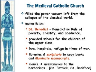 Final Regents Review: The Middle Ages | PPT | Christianity | Religion ...