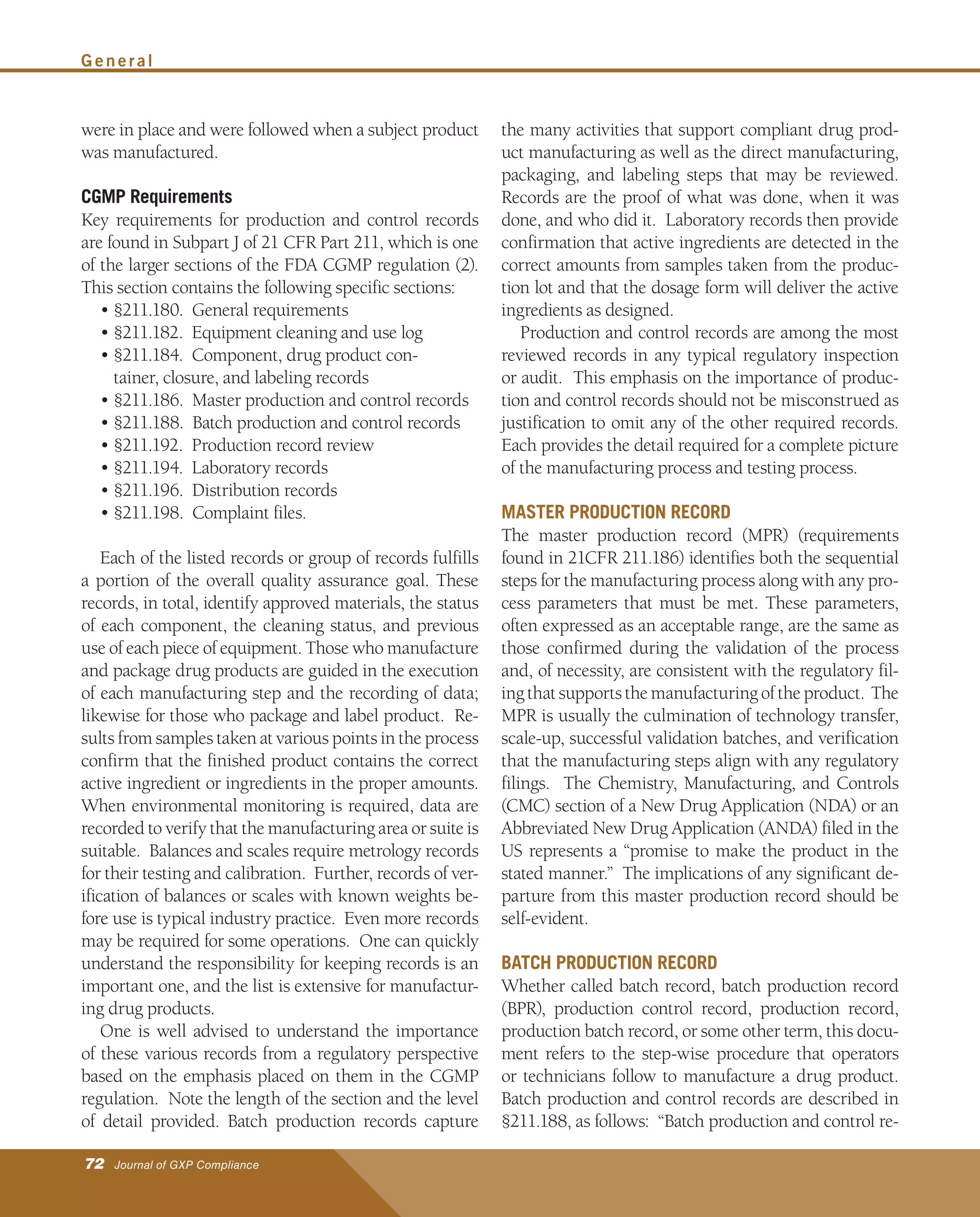 Review of-batch-production-records | PDF