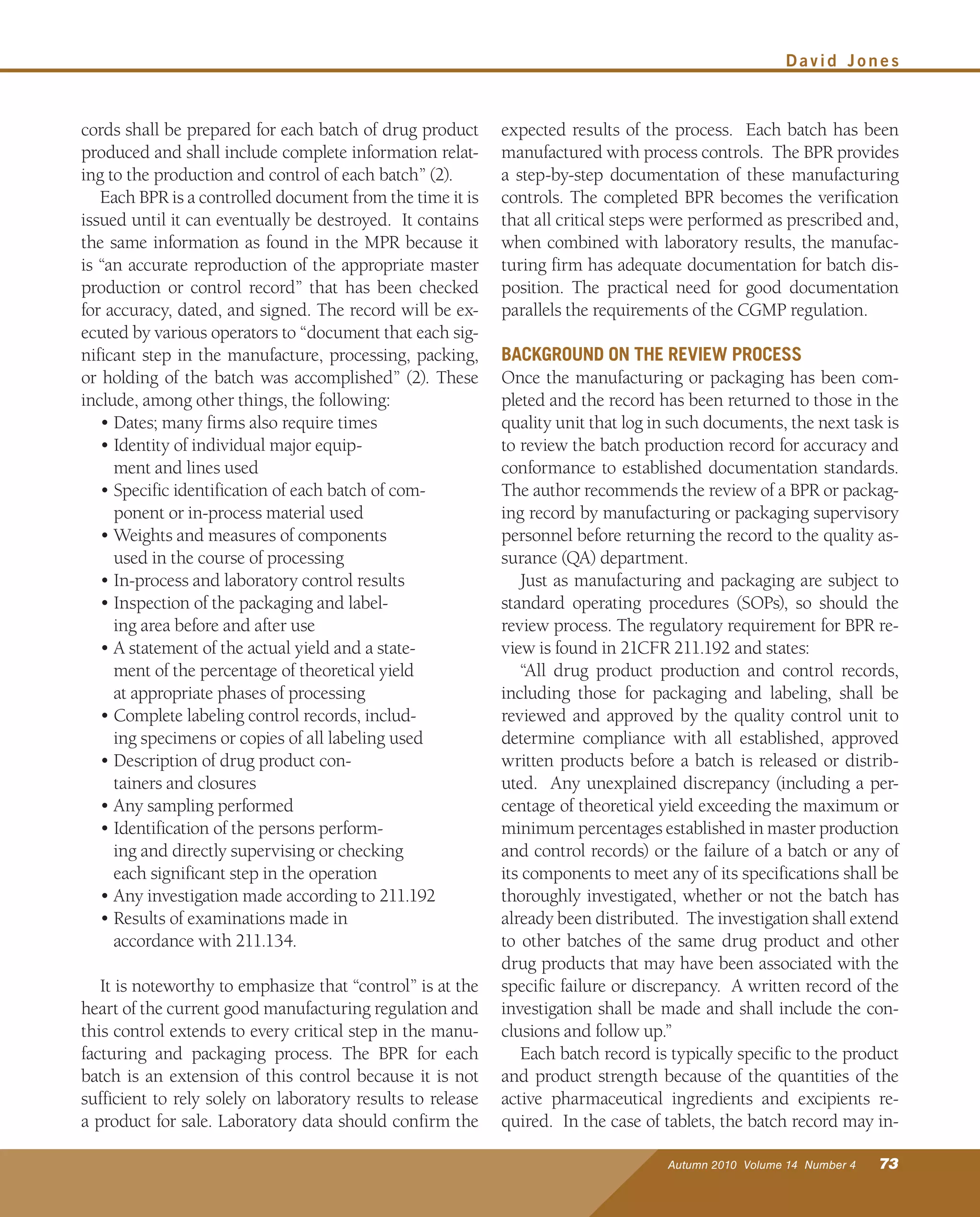 Review of-batch-production-records | PDF