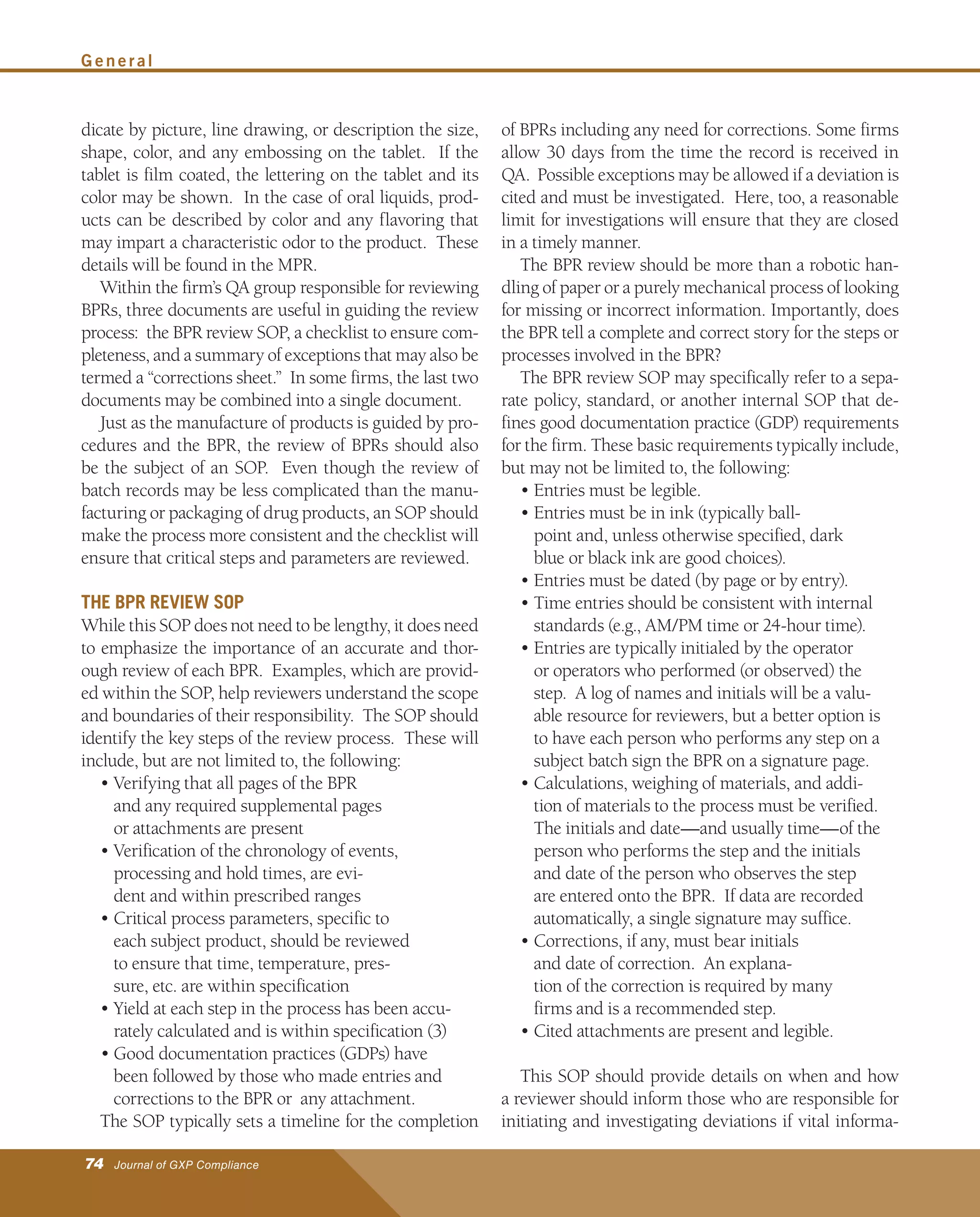 Review of-batch-production-records | PDF