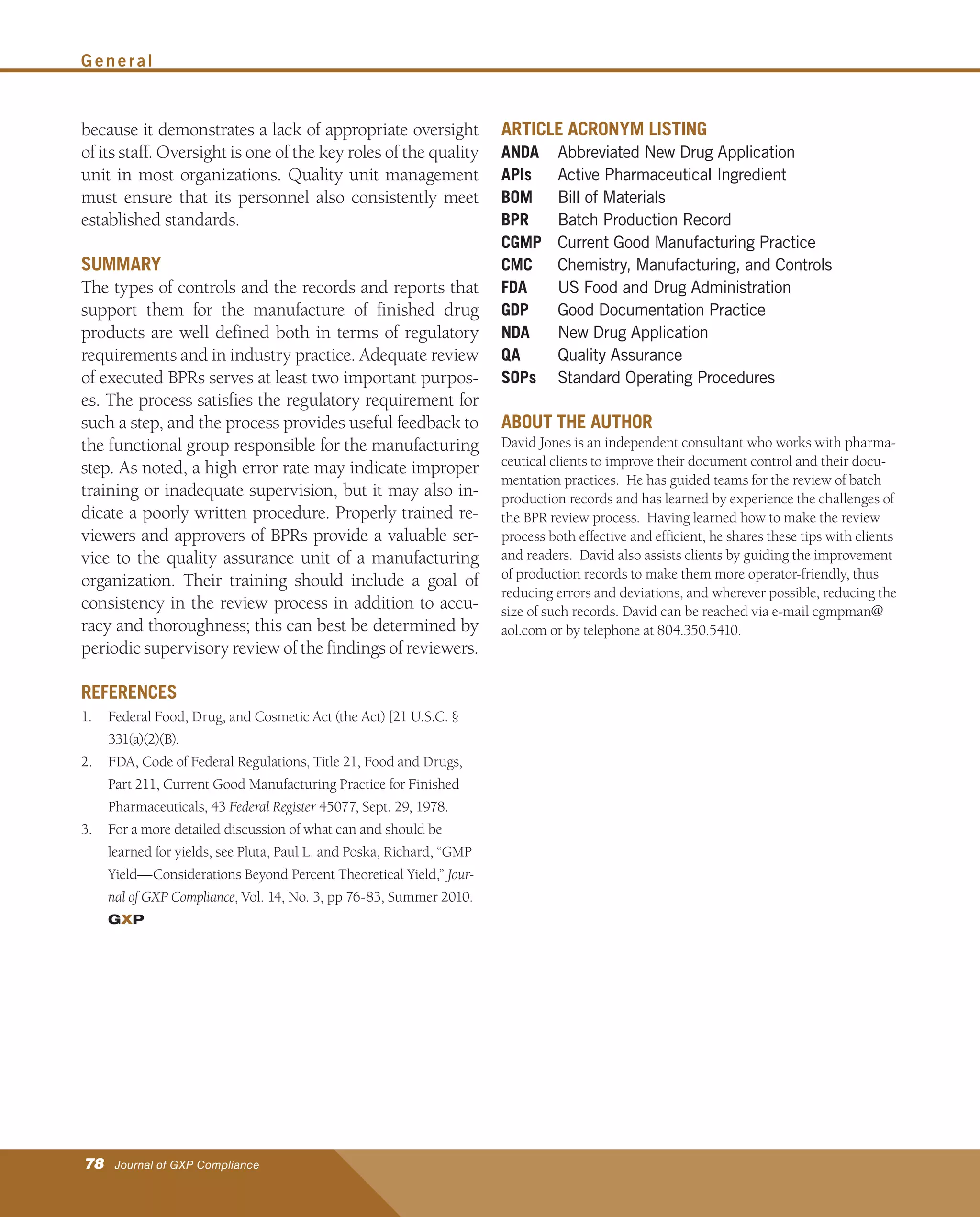 Review of-batch-production-records | PDF