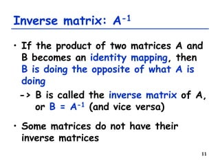 Review of linear algebra | PPT