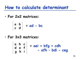 Review of linear algebra | PDF