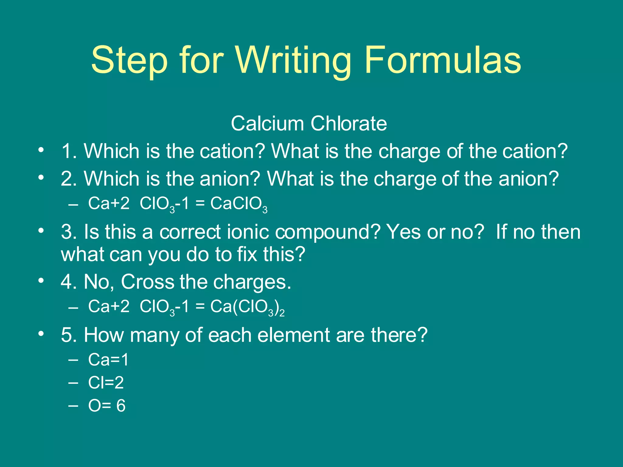 Review Of Naming Compounds And Balancing Equations | PPT