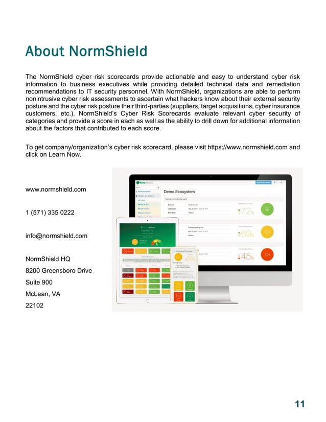 Review on 3rd-party Cyber Risk Assessment and Scoring Tools | PDF
