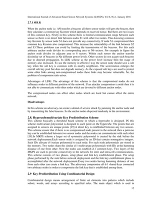 Review on key predistribution schemes in wireless sensor networks | PDF