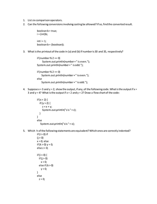 Review questions and answers | DOCX