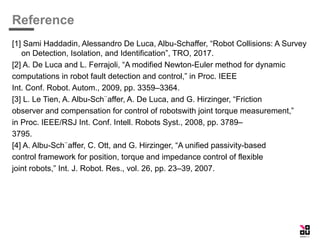 Review robot-collisions-survey | PPT