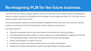 Re-imagining PLM for the future business | PDF