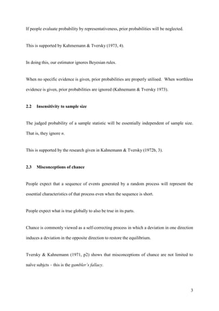 Judgment Under Uncertainty: Anchoring and Adjustment Bias | PDF