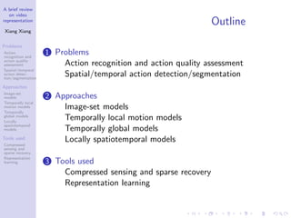A brief review on video representation | PDF