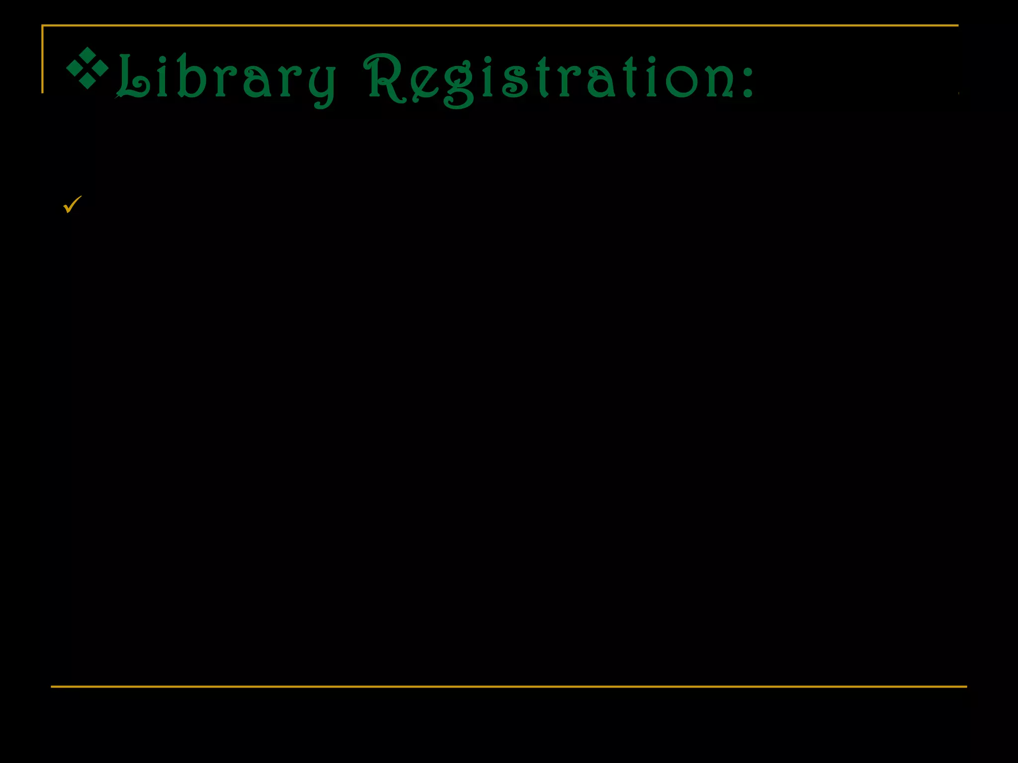 Abstract of Library Management System | PPT