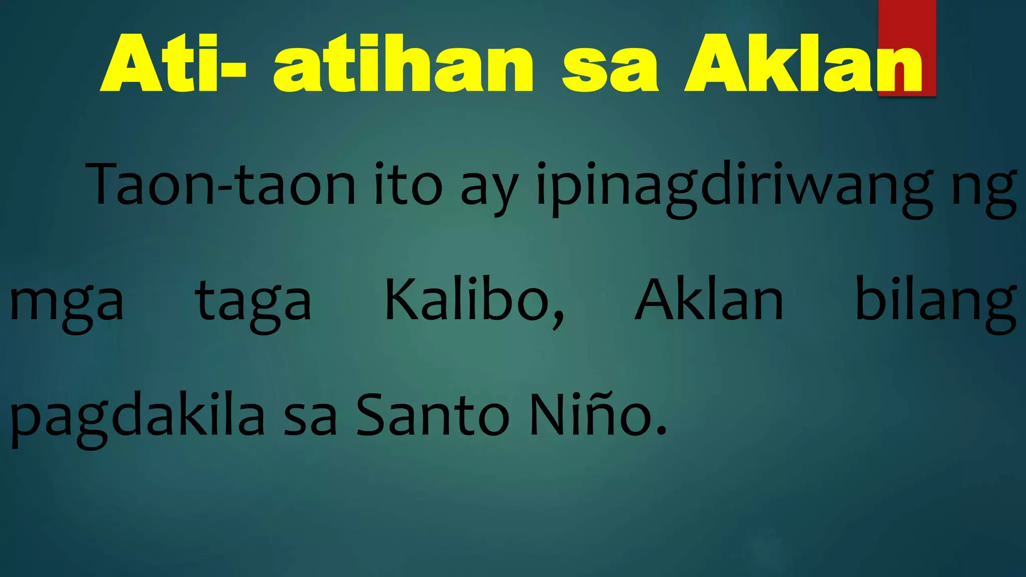 mga pagdiriwang sa pilipinas | PPTX