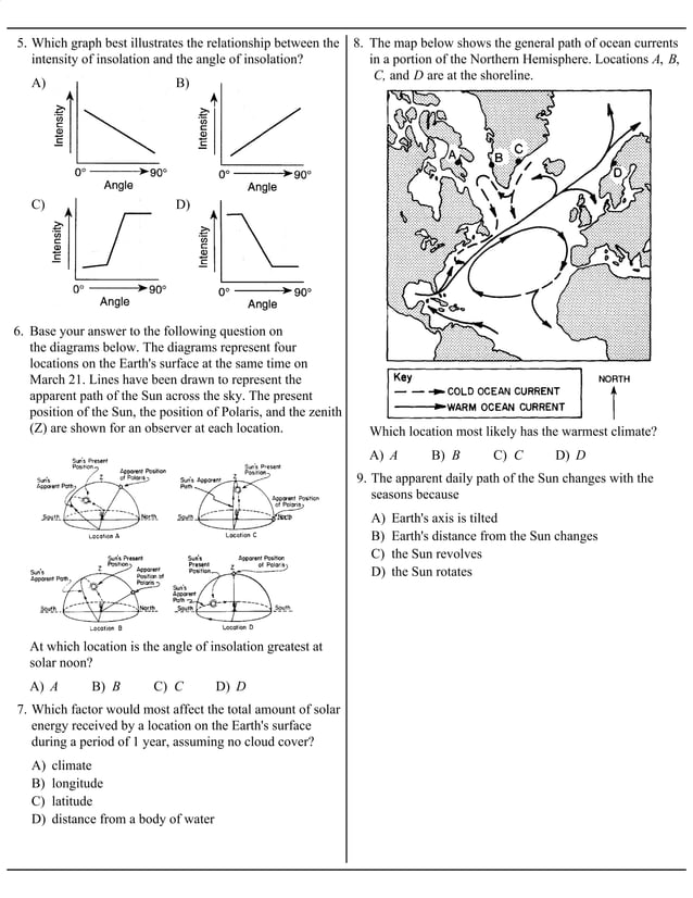 Review 12_climate__angle_of_insolation__sc | PDF
