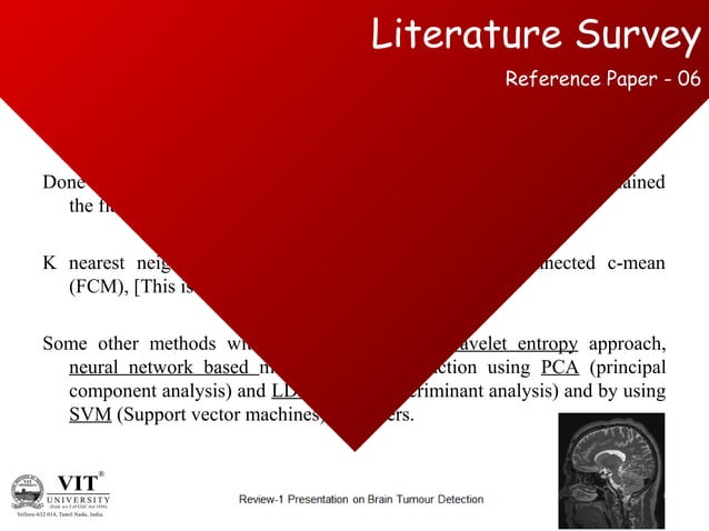 Brain Tumor Detection By Scanning Mri Images Using Filtering