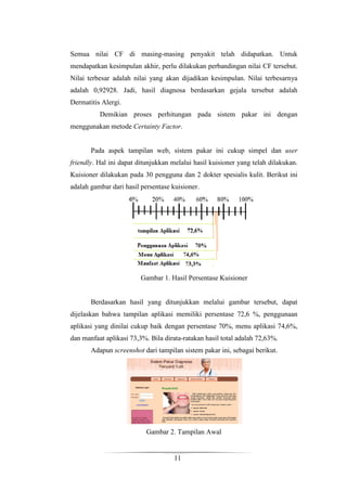 Review Jurnal Sistem Pakar Metode Certainty Factor | PDF