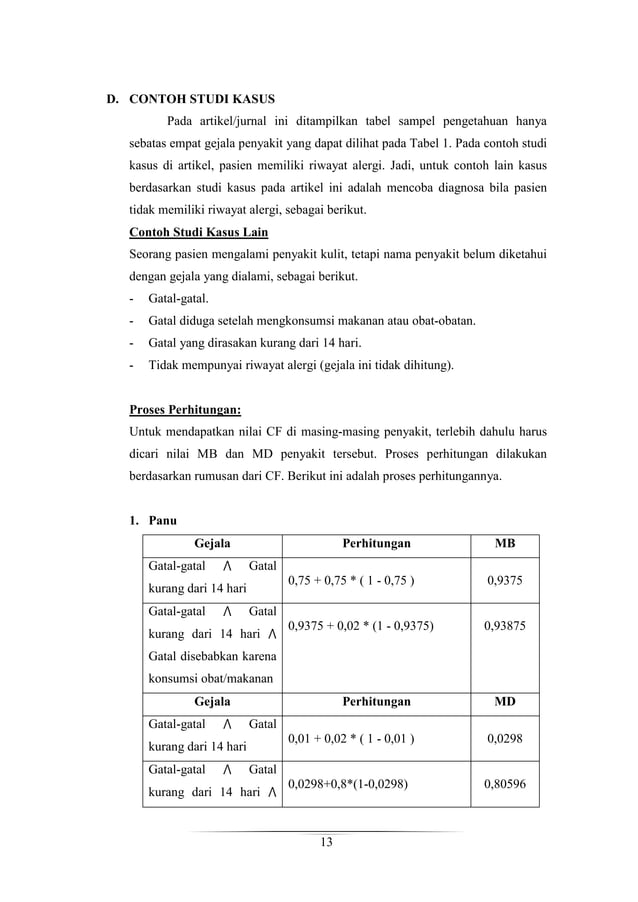 Review Jurnal Sistem Pakar Metode Certainty Factor | PDF
