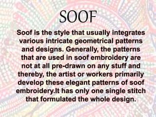 Embroidery of Gujarat | PPTX