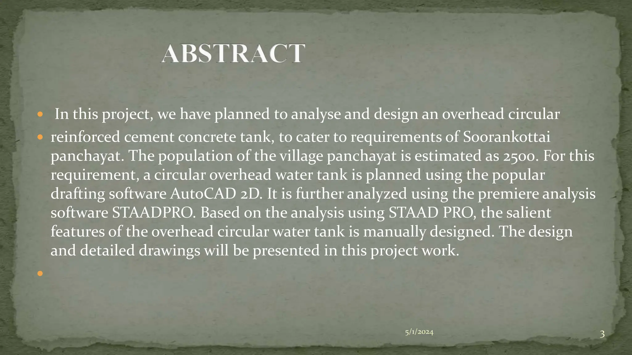 Design of RCC Rectangular water tank.pptx