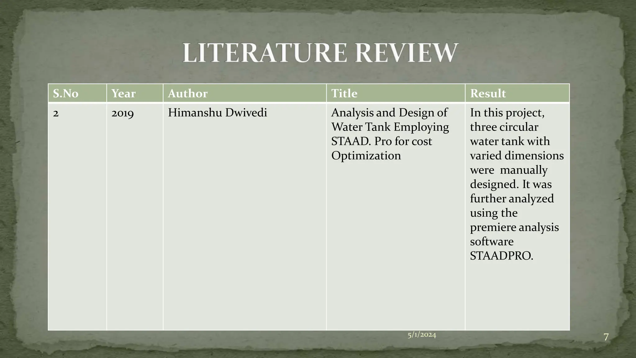 Design of RCC Rectangular water tank.pptx