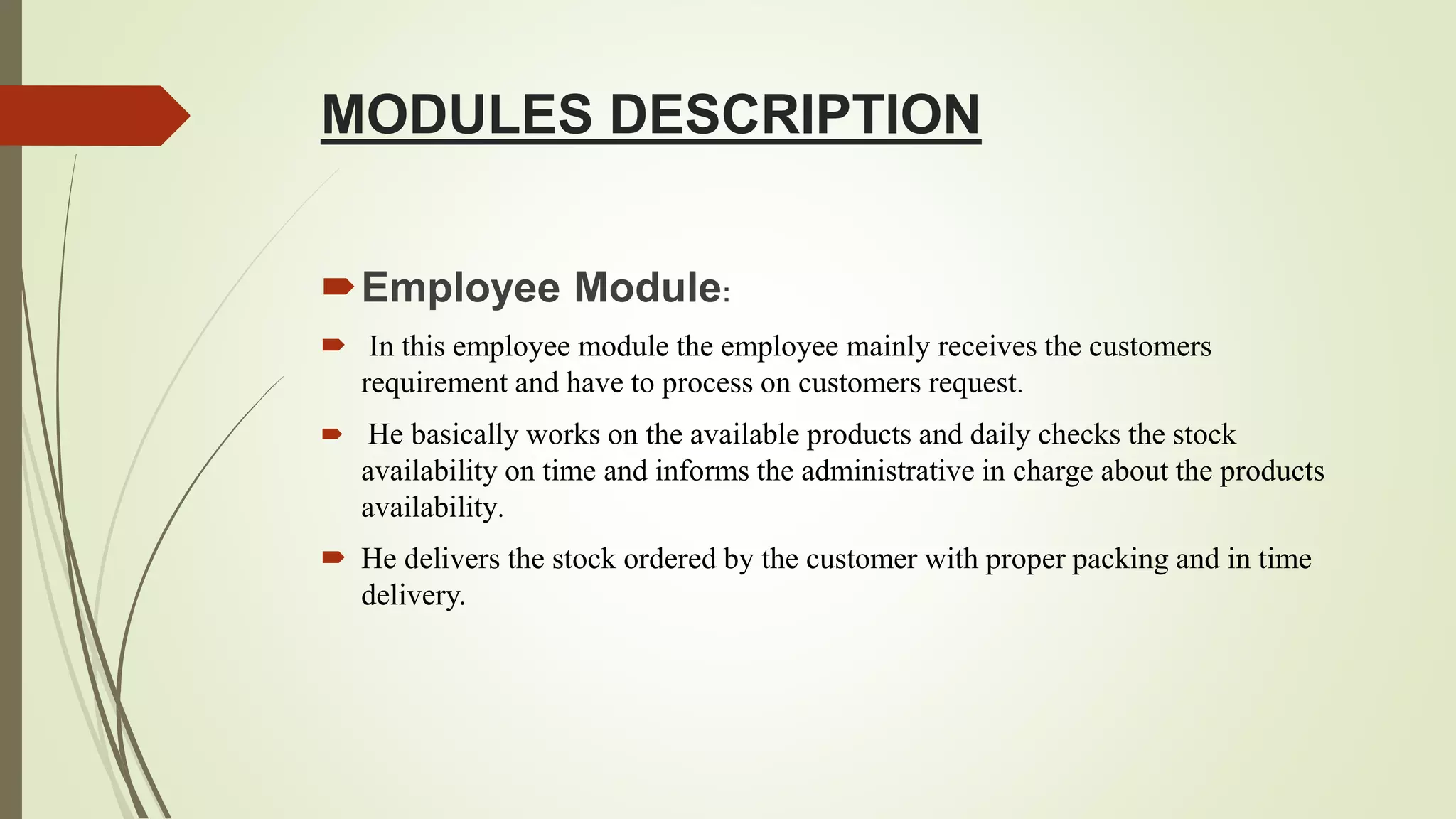 grocery management system | PPTX