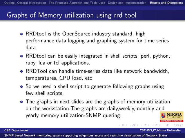Architecture for SNMP based Network Monitoring System | PPT