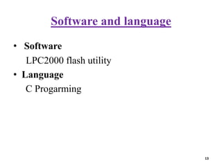 home automation using ARM7 controller | PPTX