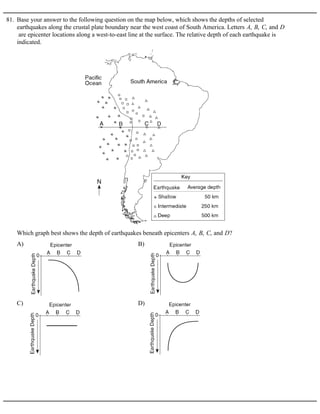Review 6 _earthquakes___crustal_activity_sc | PDF