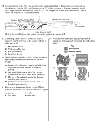 Review 6 _earthquakes___crustal_activity_sc | PDF