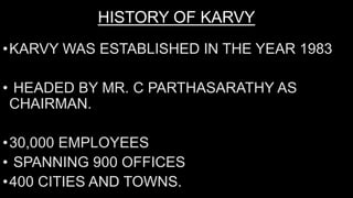 karvy stock broking ltd | PPTX