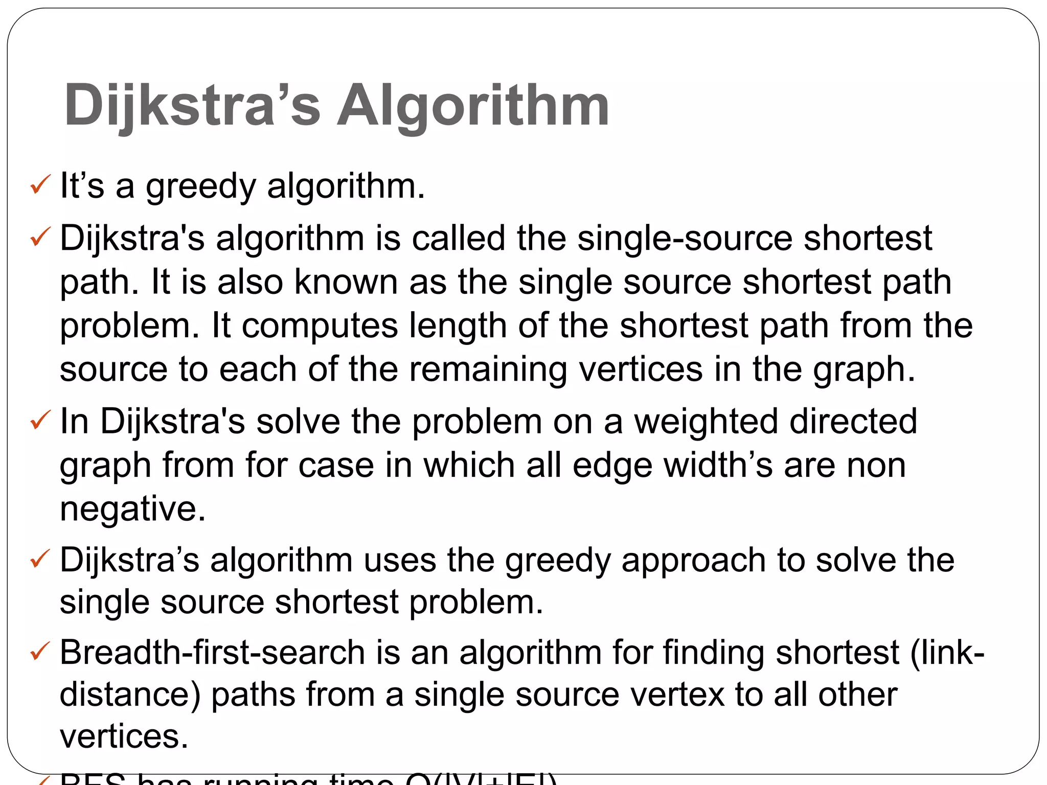 Review and evaluations of shortest path algorithms | PPTX