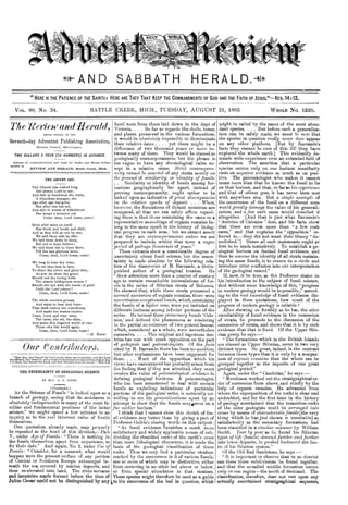 Review and herald 21 de agosto de 1883 | PDF | Geology | Science