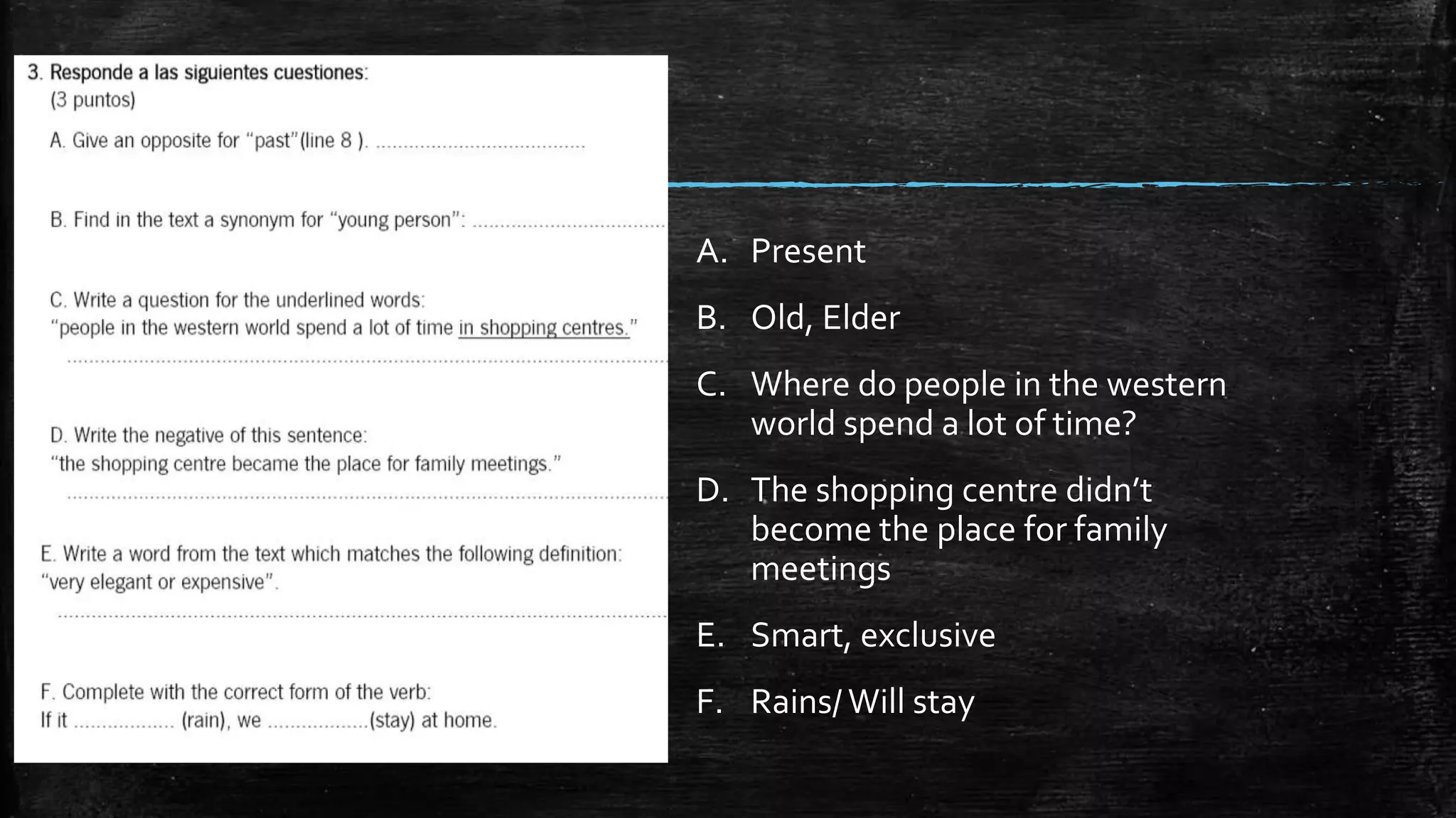 Review answer key | PPT