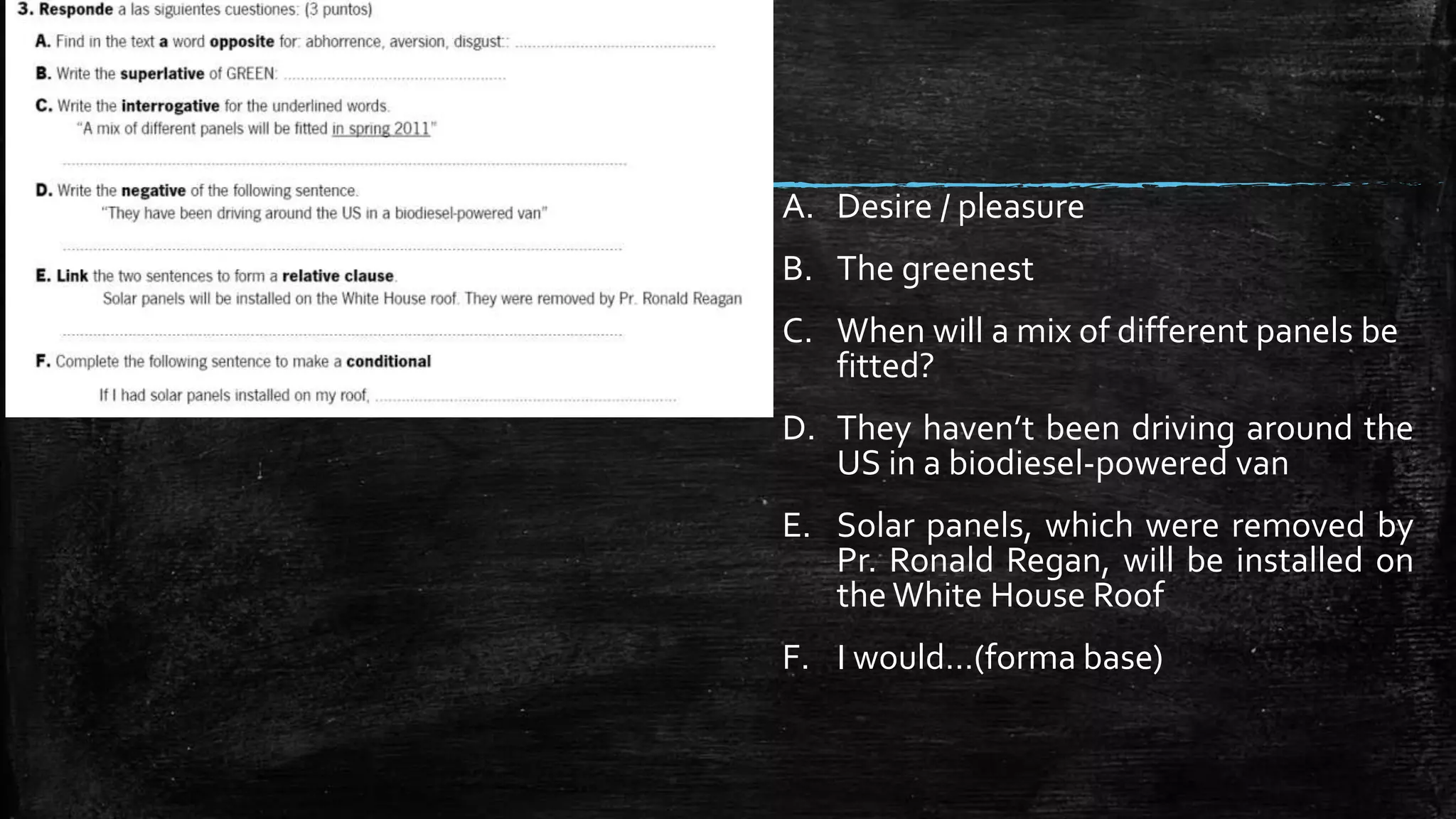 Review answer key | PPT