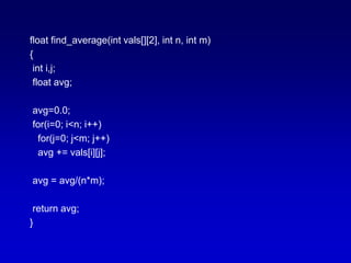 ReviewArrays.ppt | Programming Languages | Computing