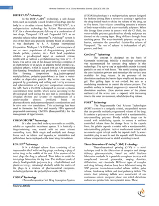 CURRENT STATUS ON PULSATILE DRUG DELIVERY SYSTEMS- AN OVERVIEW | PDF