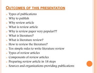 Review article | PPTX