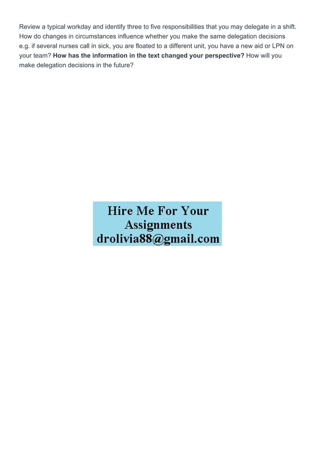 Review a typical workday and identify three to five responsi.pdf