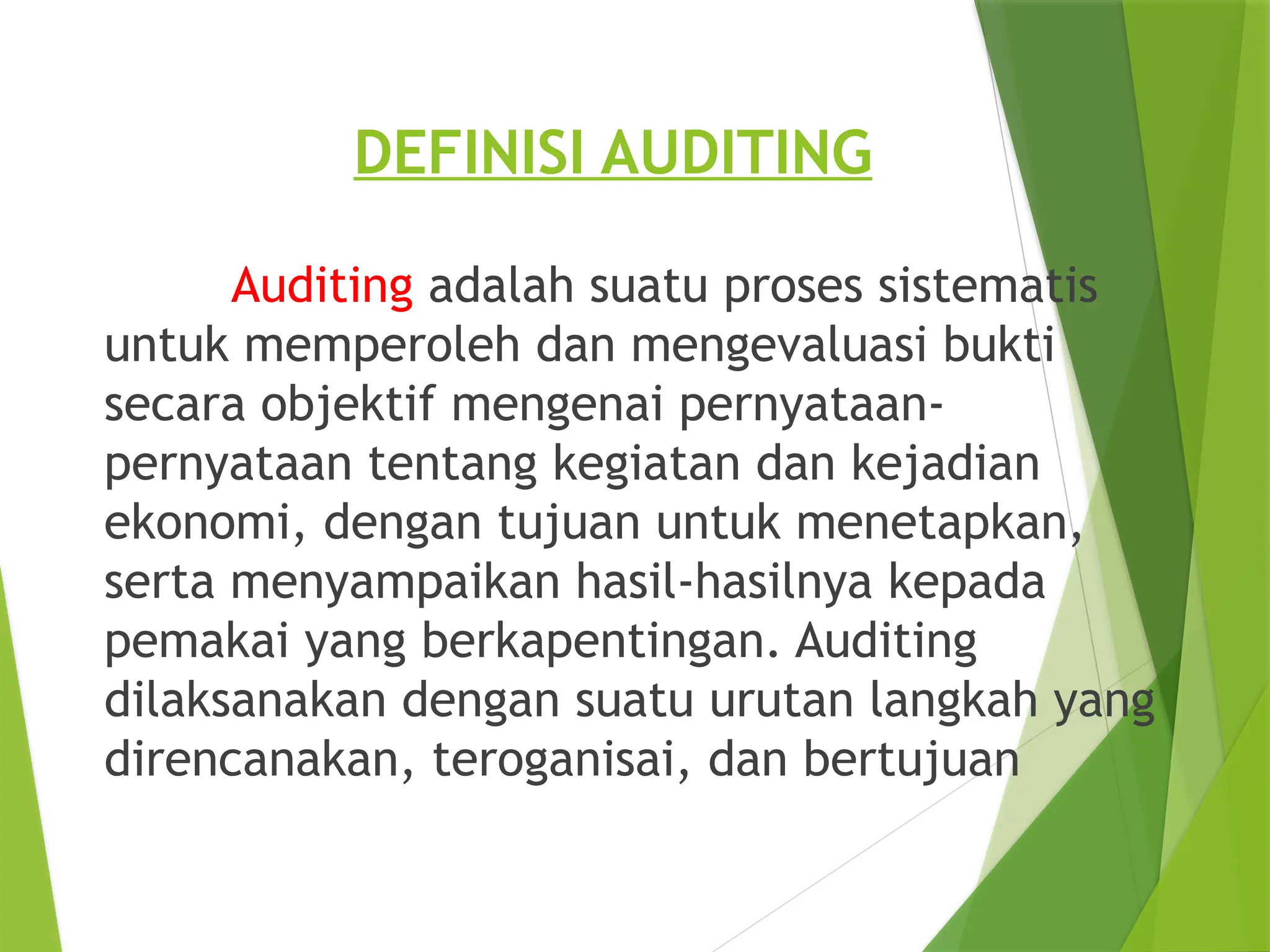 PENGANTAR PRAKTIK AUDIT. KERANGKA KODE ETIK | PPTX