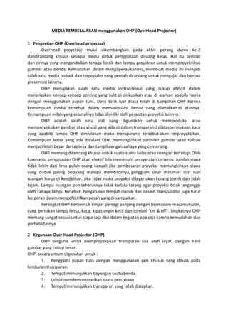 Review buku Media Pembelajaran | DOCX