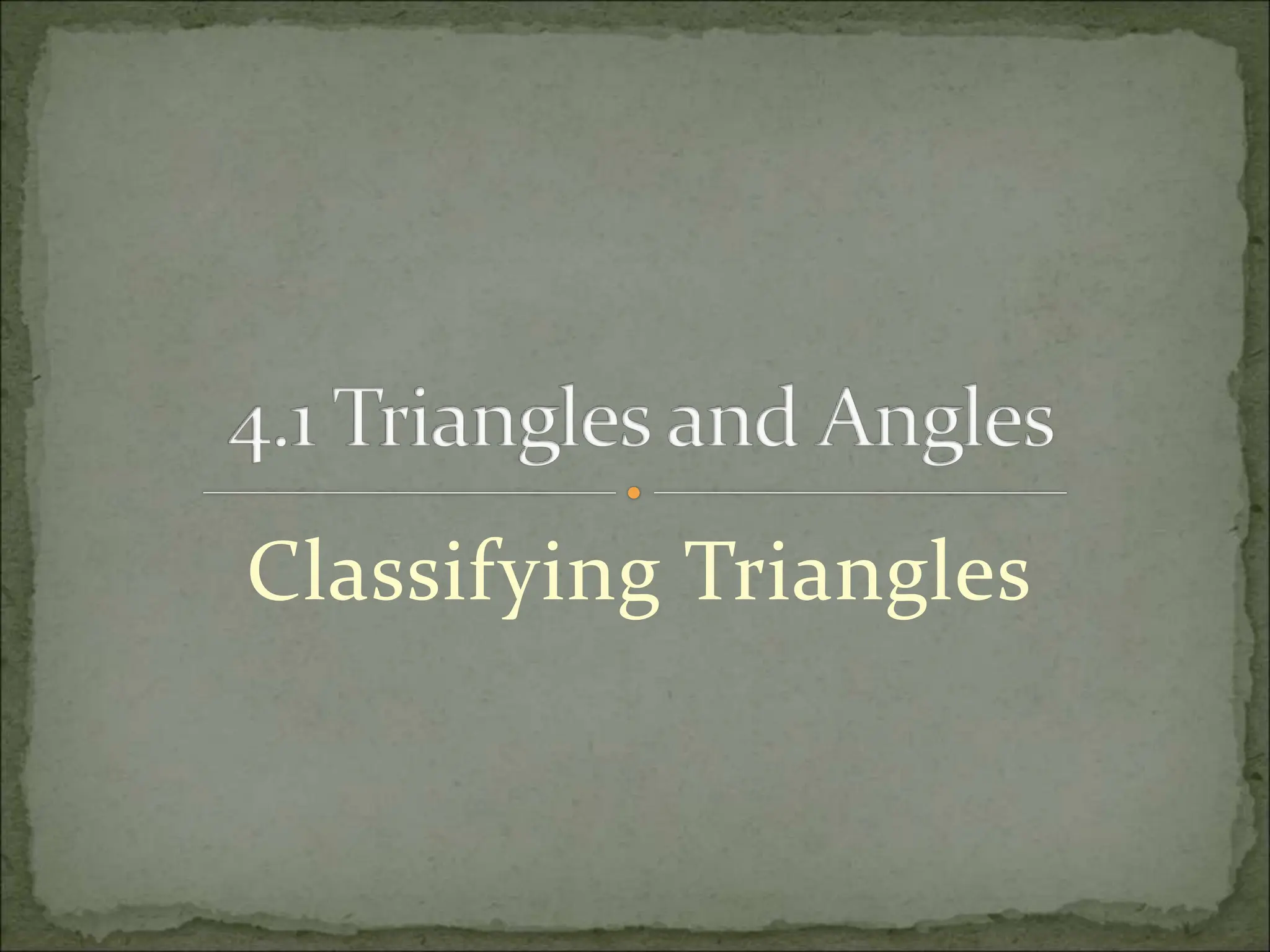 TRIANGLE CONGRUENCE, SSS, ASA, SAS and AAS | PPT