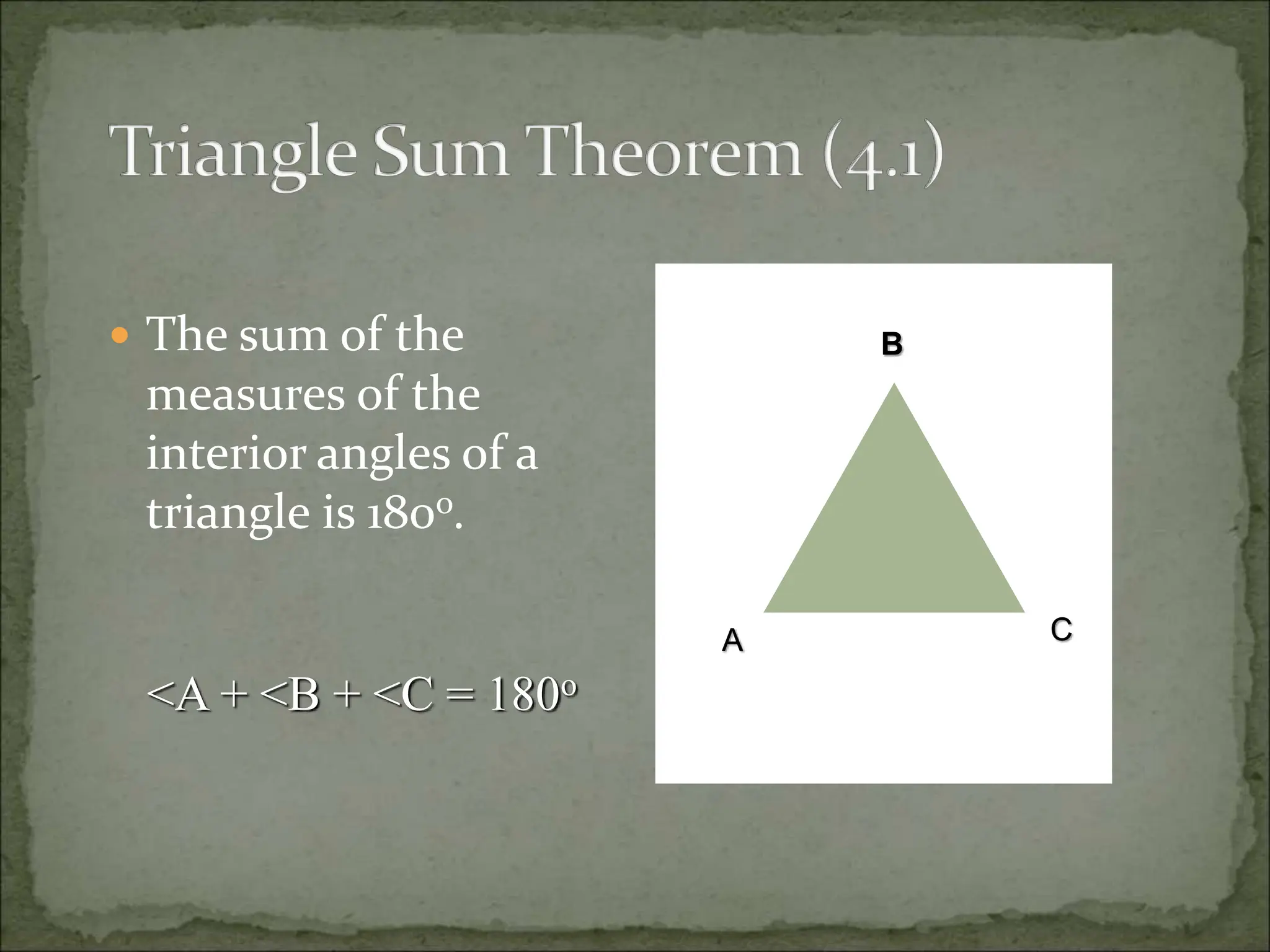 TRIANGLE CONGRUENCE, SSS, ASA, SAS and AAS | PPT