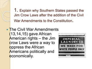 Reviewcivil rightstest2 | PPT