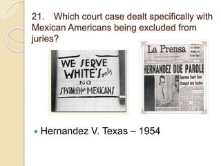 Reviewcivil rightstest2 | PPT