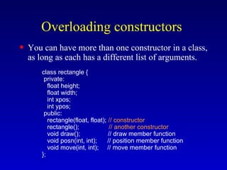 Constructor and Destructor PPT | PPT