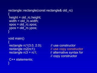 ReviewConstructorDestructorof cplusplus.ppt