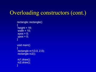 ReviewConstructorDestructorof cplusplus.ppt