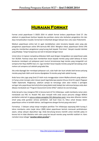 Pakej Rujukan Peperiksaan Online Penolong Penguasa Kastam Gred W27 | PDF