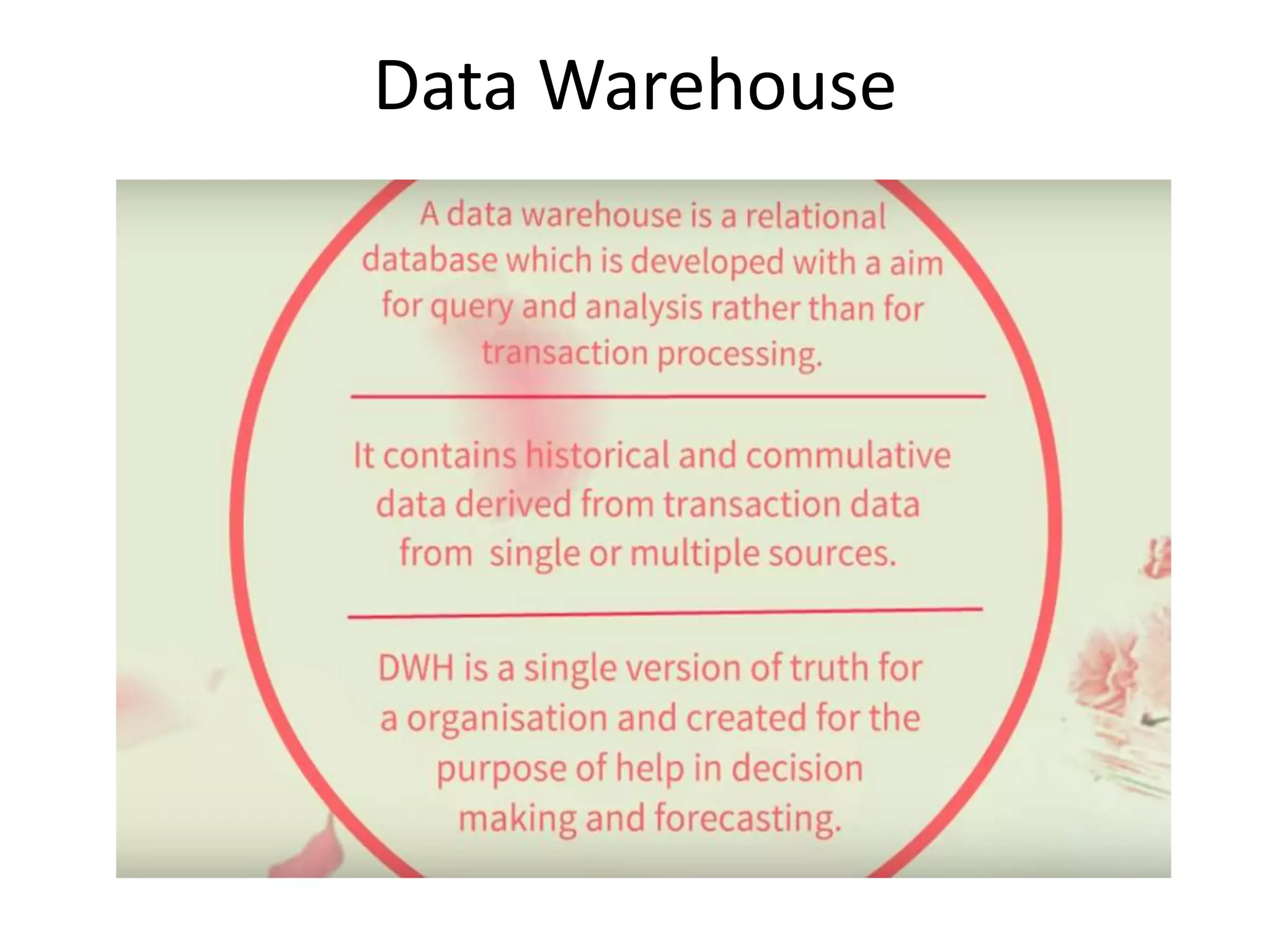 Review datawarehouse and etl | PPT