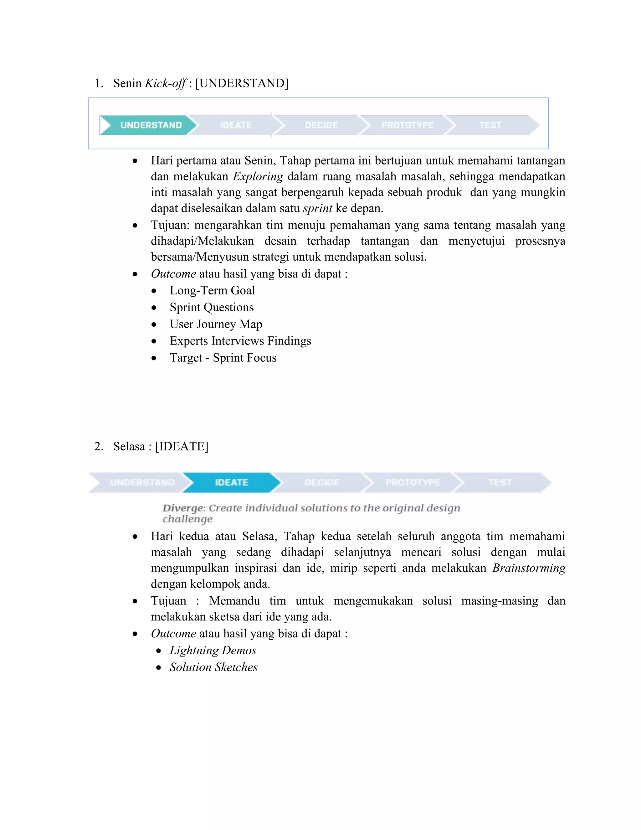 Review Design Sprint | PDF